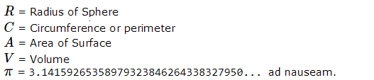 Sphere Properties Calculator - PHP Science Labs